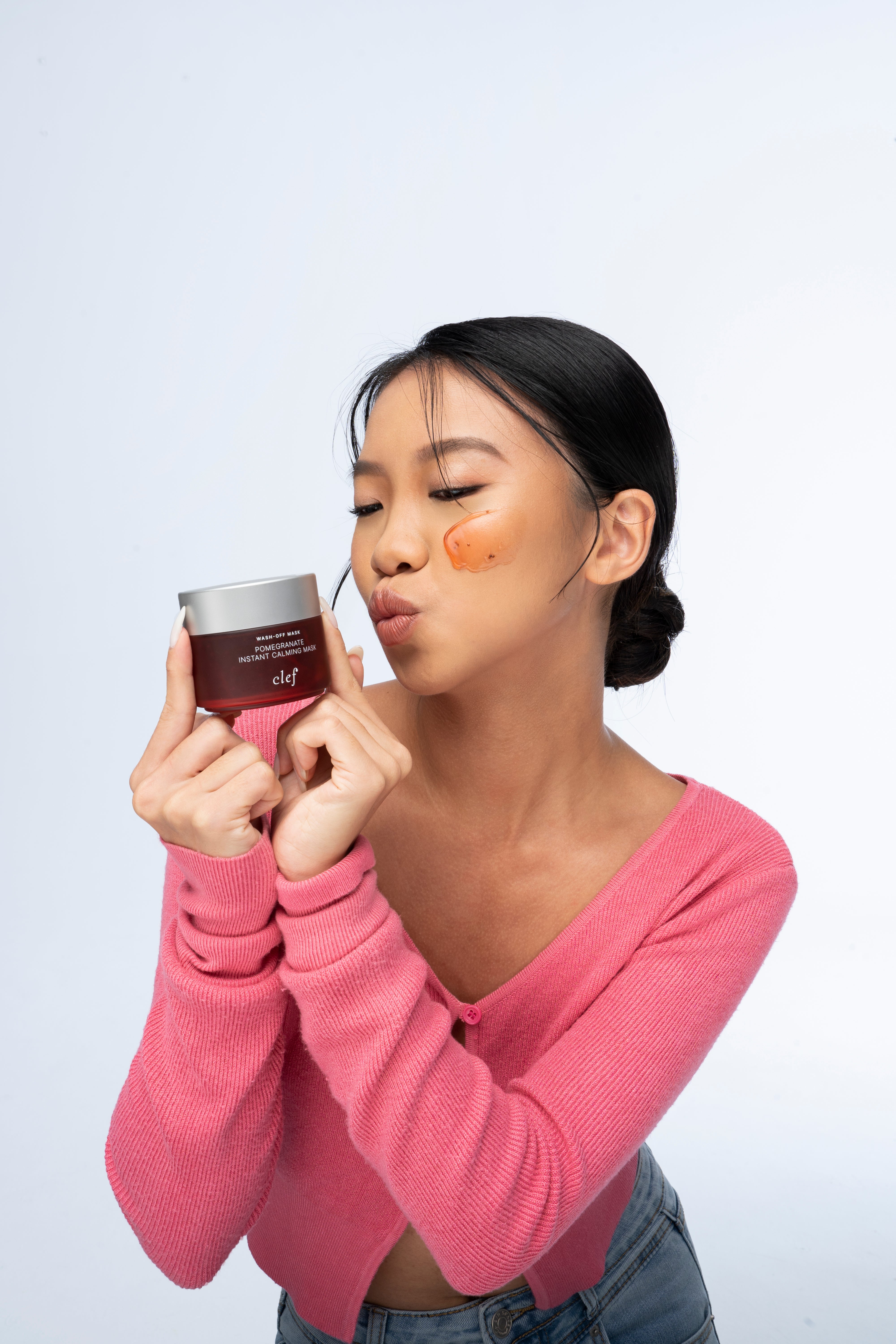 CLEF Pomegranate Instant Calming Wash Off Mask 100g | Brighten Skin ...